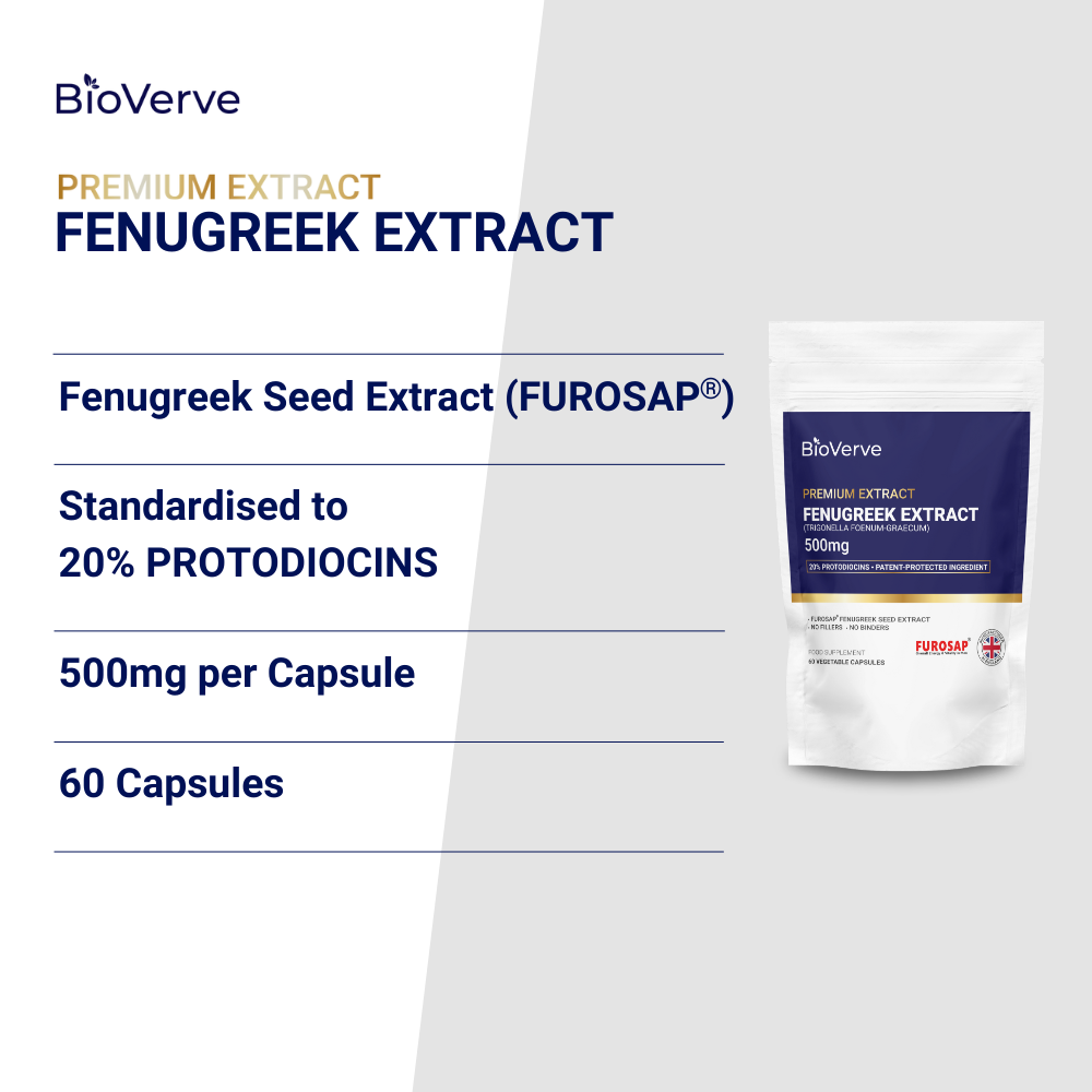 Furosap® Fenugreek Seed Extract Capsules 500mg