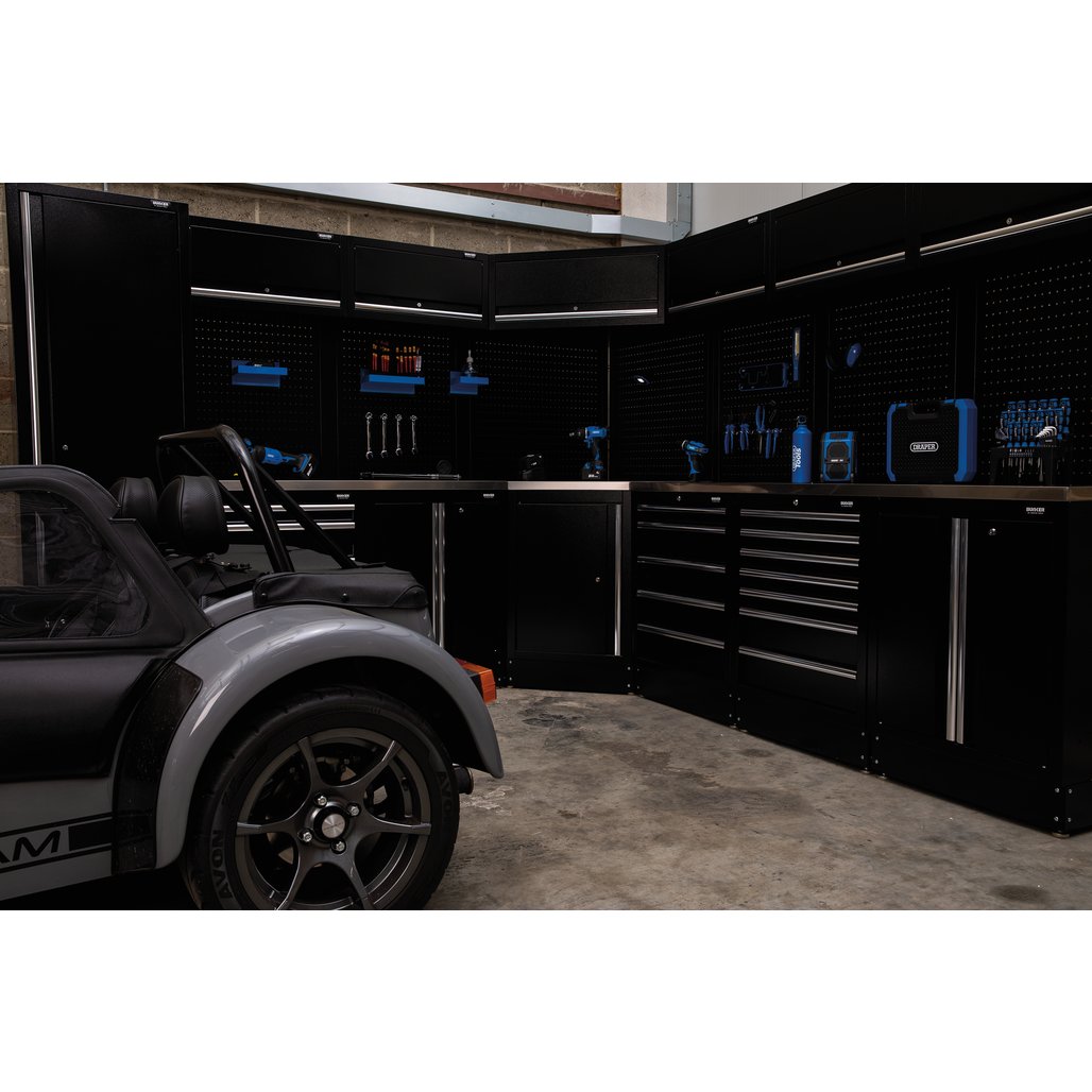 Modular Corner Unit Back Panels/Pegboards, 795mm | BUNKER®