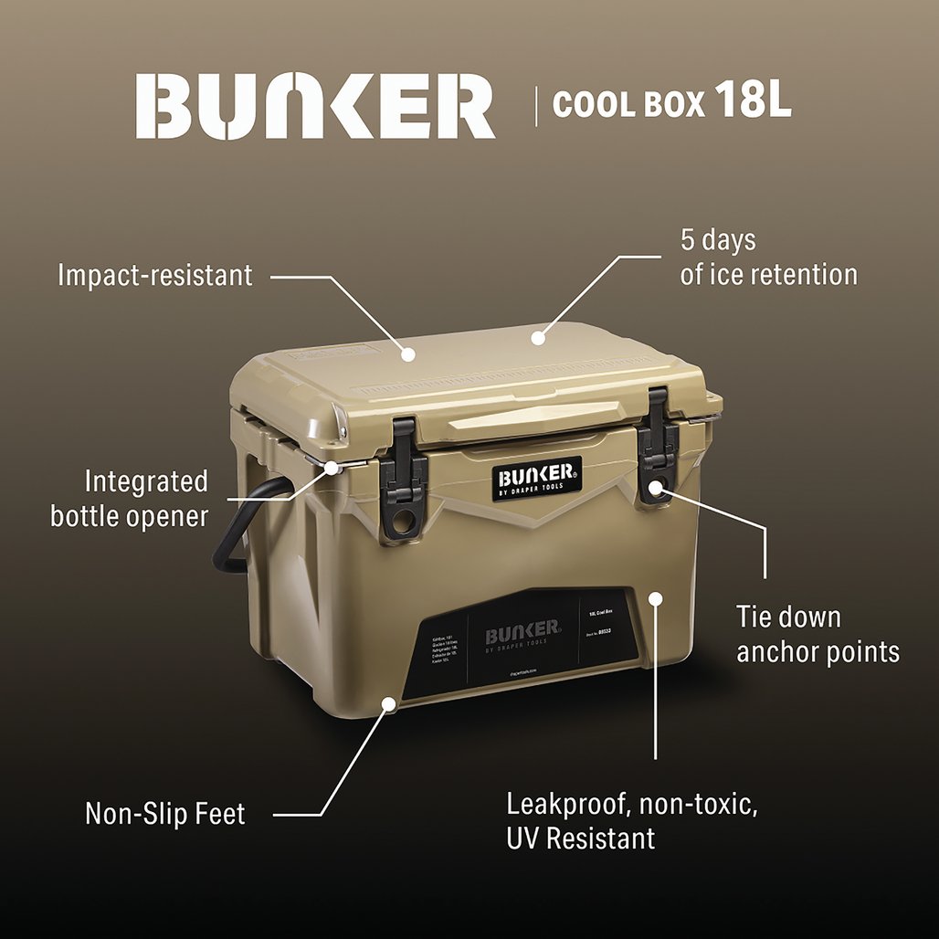 Limited Edition 18 Litre Cool Box - 18L Cool Box | BUNKER®